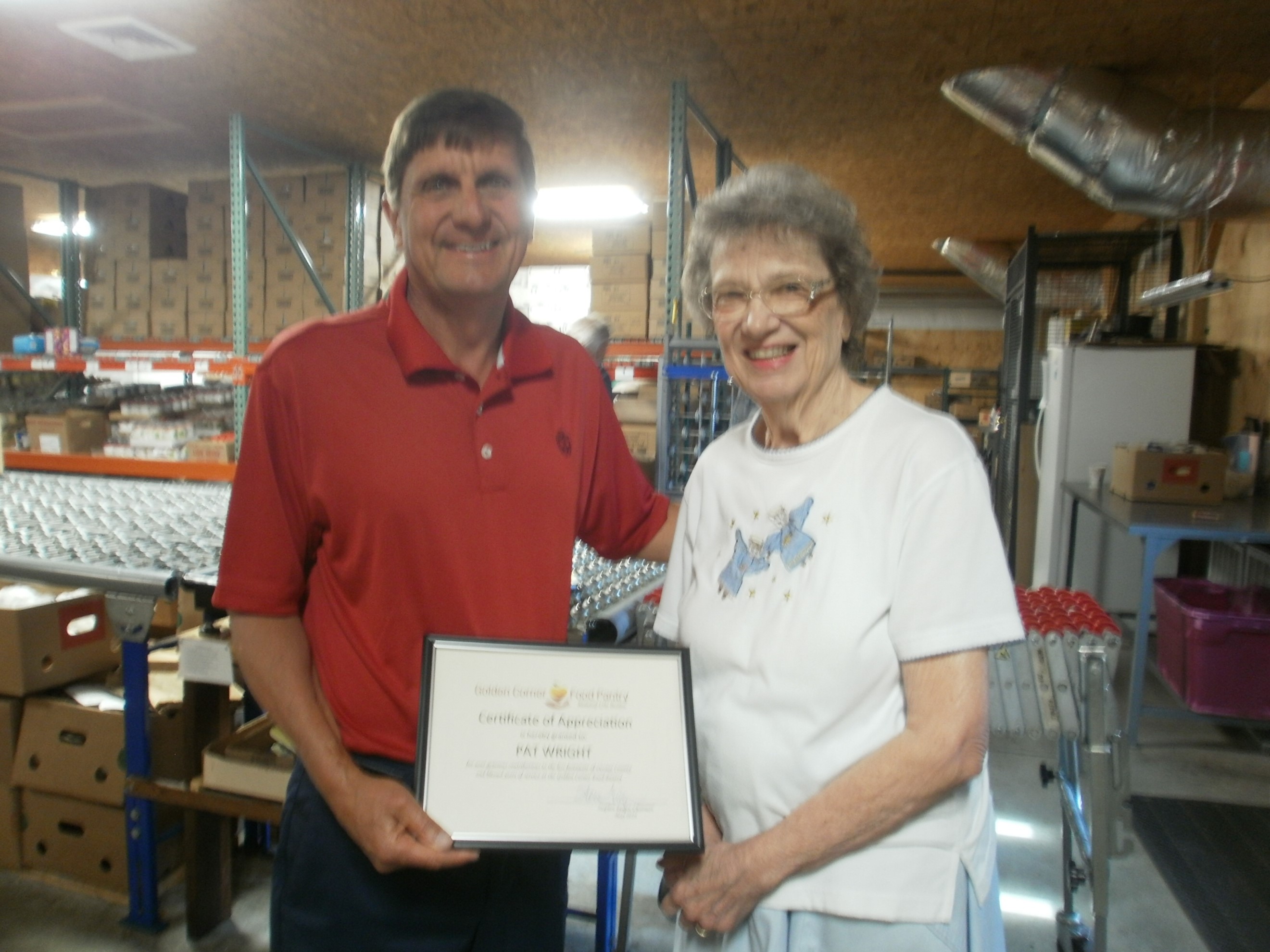 Volunteer Spotlight – Pat Wright Retires After 20+ Years